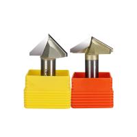 China 2 Flute Carbide Endmill CNC Router Bit 3D V Grove Bits for Wood Carving Tin & Altin Coated OEM Supported Wood Cutting Tools for sale