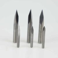 China Customizable 3.175 CNC Milling Cutter Engraving and Carving Knife with Flat End Three Edge Milling ODM & OEM Support for sale