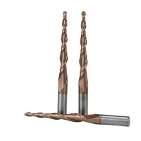 China Carbide Milling Cutter for CNC Machine Wolfram Steel Ball Nose End Milling Cutter  Tapered Ball Nose End Mill for sale