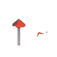 China 90 Degree V-shaped Milling Cutter Woodworking Milling Cutter Alloy Cutter Head NC Engraving Machine V-shaped for sale