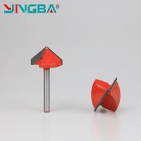 China 90 Degree V-shaped Milling Cutter Woodworking Milling Cutter Alloy Cutter Head NC Engraving Machine V-shaped for sale