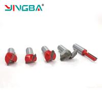 China 10pcs Set 12mm Woodworking Milling Cutters Wooden Box Sets Trimming End Mill Straight Edges Router Bit with Rounded Corners for sale