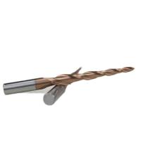 China Carbide Tools  Taper Milling Cutter Tungsten Steel Ball Nose End Mill End Mill for Cutting Wood for sale