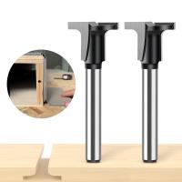 China Carbon Crystal Plate Arc Bending Integrated Forming Tool for Trimming Machines Router Bit T-shaped Bending Bit Wood Decoration for sale
