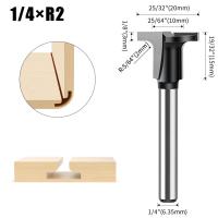 China Carbon Crystal Plate Arc Bending Integrated Forming Tool for Trimming Machines Router Bit T-shaped Bending Bit Wood Decoration for sale