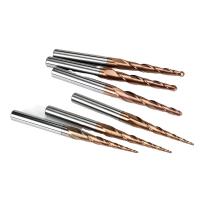 China High Quality CNC Router Machine Carbide 2 Flute Taper Ball Nose Milling Cutter End Mill for Woodwork Woodworking Machinery for sale