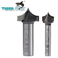 China Manufacturer Accept Customization Arden/Tiger/Tideway Brand 1/4 Shank Carbide CNC Wood Router Bits Ovolo Bit for sale