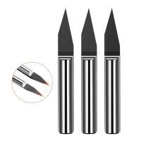 China Wholesale 3.175mm 4mm 6mm Flat sharp Knife Milling Cutters for CNC CNC Milling Cutter for sale