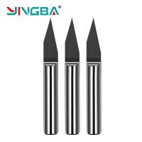 China Wholesale 3.175mm 4mm 6mm Flat sharp Knife Milling Cutters for CNC CNC Milling Cutter for sale