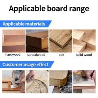 China Factory Customized Cheap Prices CNC Wood Router Bit Tools Woodworking Straight Flush Trimming Bit With Bearings for sale