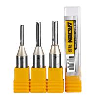 China Hot Sale Alloy Knife Arden Trimming Cutter Woodworking Carving Knife 2flutes CNC TCT Straight Knife Milling Cutter for sale