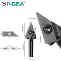 China 1/4 1/2shank 6 12mm 45 /60Degree V Bit Replaceable Insert V-Groove Slotting Router Bit for Woodworking for sale