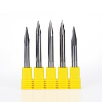 China Wholesale CNC Double Edged Straight groove Pointed Milling Cutter Used for Wood Processing for sale