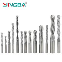China Manufacturer Cnc Wood Bits Ball Nose Endmill Cutter 2 Flute End Mill 5mm 6mm Ball Nose Bit Wood Carving Tools for sale