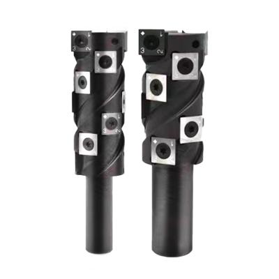 China YING BA Hot Sales Cnc Double Bearing Trimming Cutter Cnc Spiral Flush Trim Router Bit for Wood Trimming Bottom Cleacing for sale