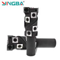 China YING BA Hot Sales Cnc Double Bearing Trimming Cutter Cnc Spiral Flush Trim Router Bit for Wood Trimming Bottom Cleacing for sale