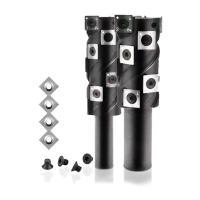 China YING BA Hot Sales Cnc Double Bearing Trimming Cutter Cnc Spiral Flush Trim Router Bit for Wood Trimming Bottom Cleacing for sale