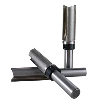 China 55HRC 60HRC Wood Trim Router Bits AlTiN TiAIN Wood Trimmer Engraving Machine for sale