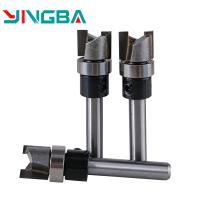 China 55HRC 60HRC Wood Trim Router Bits AlTiN TiAIN Wood Trimmer Engraving Machine for sale