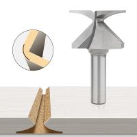 China R18 R30 Wood Trimmer Bits  Arc Bending Wood Board Milling Cutter Slotting Integrated for sale
