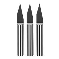 China 1 Flute Sharp Milling Cutter Metal End Mill Flat Bottomed For Woodworking CNC Carving for sale