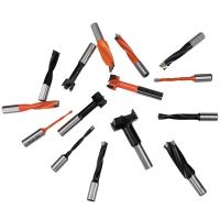 China 2 4 Flute  Woodworking Tools Router Bits Left Right   Hole Opening Drill Bit Carbide Tipped for sale