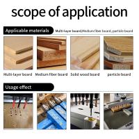 China 2 4 Flute  Woodworking Tools Router Bits Left Right   Hole Opening Drill Bit Carbide Tipped for sale