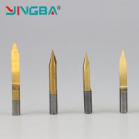 China Woodworking Engraving Router Bits 20° 30° 45° Flat Bottomed Bit V Carve Bits OBM for sale