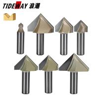 China 1/2 X 1/4  CNC Router Bit OBM Controllable  Pcb End Mill Cnc Router Bits for sale