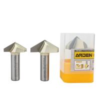 China 1/4 X 3/8  CNC Wood Bit V Type  Slotting Cutter Arden 0304  Cnc Wood Mill for sale