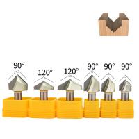 China 1/4 X 3/8  CNC Wood Bit V Type  Slotting Cutter Arden 0304  Cnc Wood Mill for sale