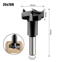 China 35mm Forstner Through Boring Bits 70mm Cnc Drill Bits For Wood for sale