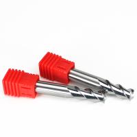 China CNC Router Bit HRC50 Diameter 8mm Overall 60mm 3 Flutes Solid Carbide End Mills Fresas for Milling Aluminium Wood Cutter Tools for sale