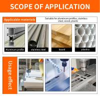 China Wholesale Price Colorful Coated Profiling  Single Flute Spiral Drill Bit Tungsten Carbide End Mill Cutting Tools  for Aluminum for sale