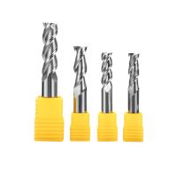 China CNC Carbide Endmill HRC65 3 Flute Aluminium Milling Cutter Customizable OEM Aluminum Cutting Tools Specular Highlight for for sale