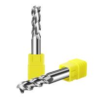 China CNC Carbide Endmill HRC65 3 Flute Aluminium Milling Cutter Customizable OEM Aluminum Cutting Tools Specular Highlight for for sale