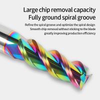 China Manufacturing High Quality Hot Sales 3 Flutes Dlc Coated Carbide Roughing End Mills Aluminum Metal Milling Cutter for sale