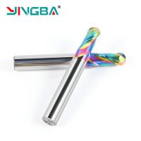 China 2F 50mm Metal Milling Cutter Colorful  High Yingness  Ball End Milling Cutter for sale