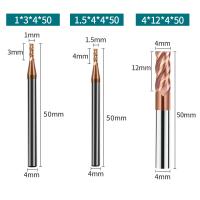 China High Temperature Tungsten Carbide 4F Carbide End Mills Cutting for Metal Hrc55 CNC Tools Router Bits Spiral Flute Milling Cutter for sale
