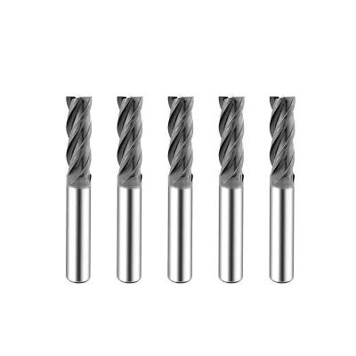 China HRC55 HRC45 Metal Milling Cutter Solide 8 Millimeters Carbide Metal Drill Bits for sale