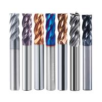 China HRC55 HRC45 Metal Milling Cutter Solide 8 Millimeters Carbide Metal Drill Bits for sale