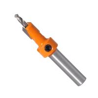 China Online Wholesale  8mm Shank HSS Woodworking Countersink Router Bit Set Screw Extractor Remon Demolition for Wood Milling Cutter for sale