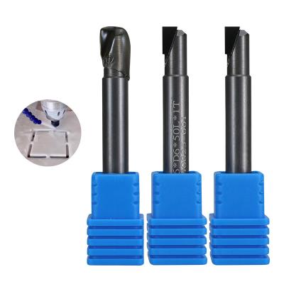 China Granite Jade Stone Drill Bit  3 4 Flute Gravestone Carving  Stone Milling Cutter for sale