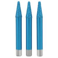China Tombstone Limestone Marble Drill Bit Single Flute Vacuum Diamond Drill Bit For Granite for sale