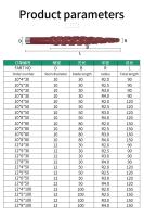China High Speed Steel Stone Drill Bit  CNC Engraving Milling Cutters ODM OEM for sale