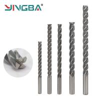 China 4 6 Flutes EVA Bit  Foam Milling Cutter 6mm 8mm Flat Bottom End Mill for sale