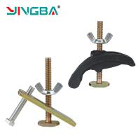 China Customized Size Woodworking Clamps Iron Press Plate Hotels Steel Ba Clamps for sale