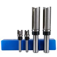 China Factory Customized Cheap Prices CNC Wood Router Bit Tools Woodworking Trimming Milling Cutters With Bearings for sale
