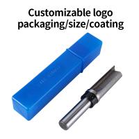 China Customizable Carlide Carrying Woodworking Tools Trimming & Milling Cutters with Bearings Straight End Mill for sale