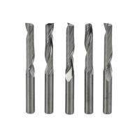 China Carbide Single Edge Spiral Milling Cutter Wood CNC End Mill Left Turn Single Edge Engraving Milling Cutter for sale